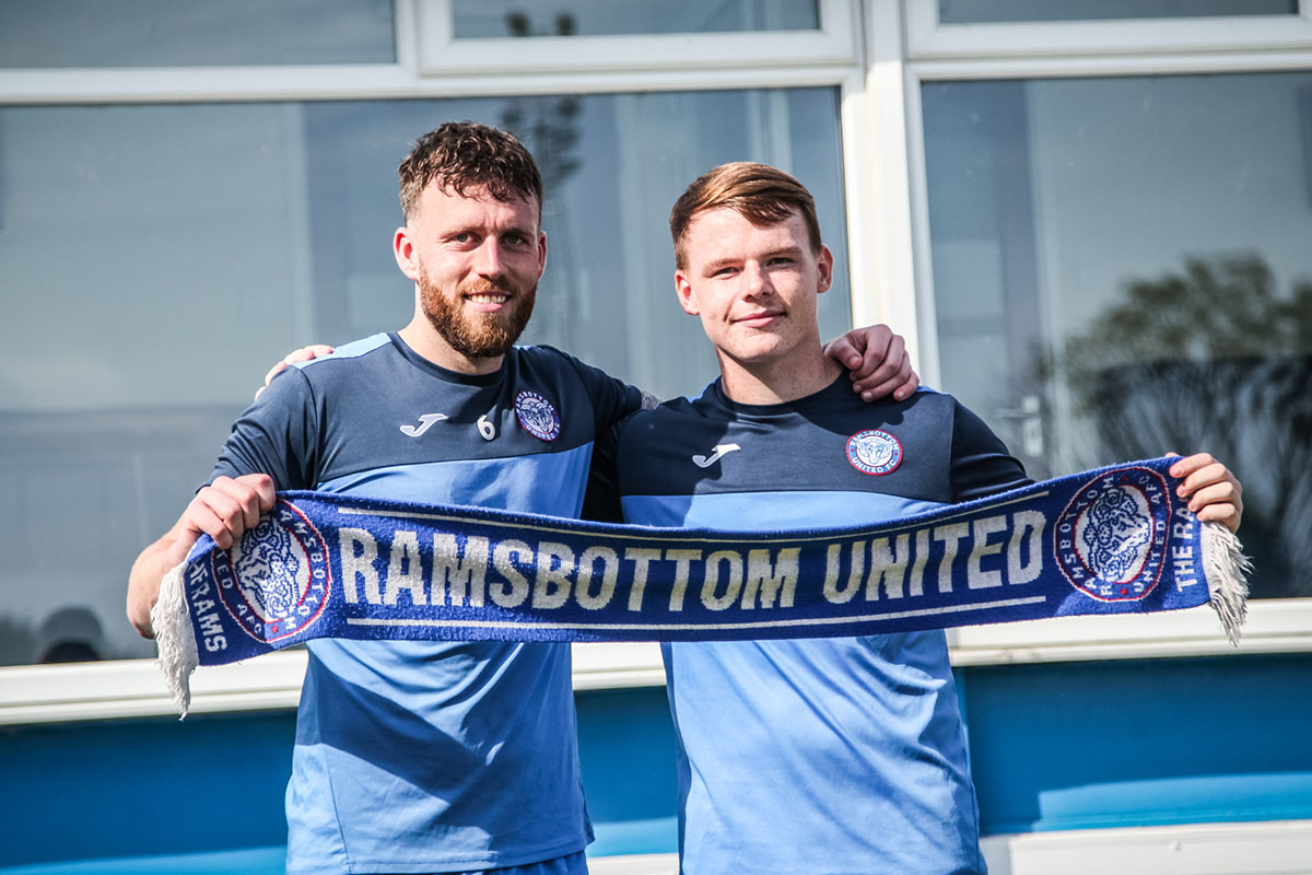 RAMS SIGN HOLT & FITZGERALD - Ramsbottom United FC